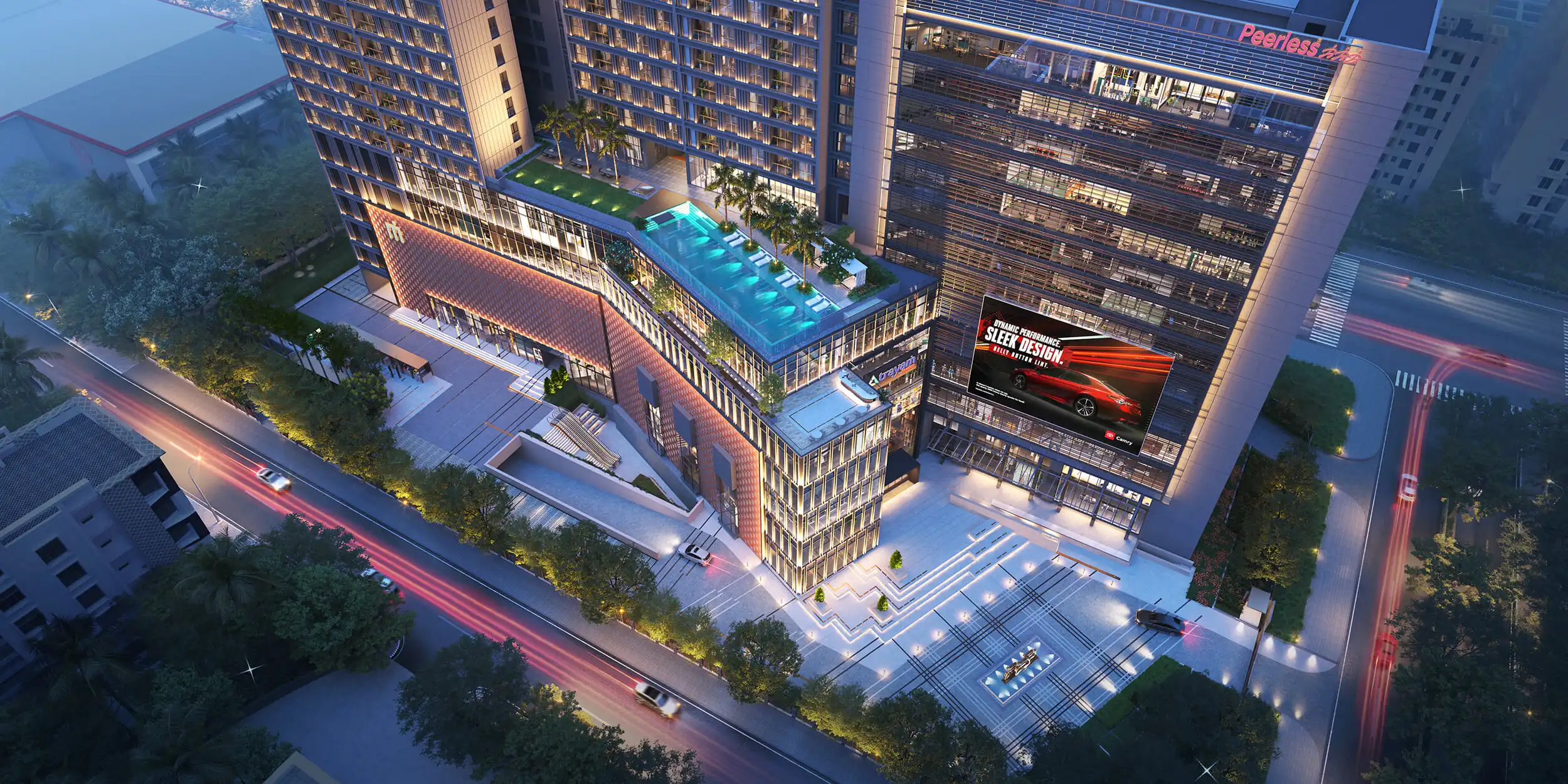 Peerless Trayam in New Town, Action Area I