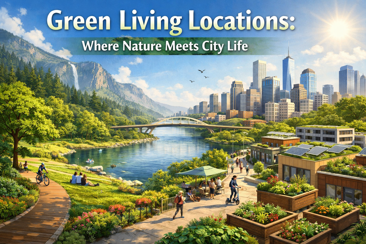 Green Living Locations: Where Nature Meets City Life - Prop Vestors
